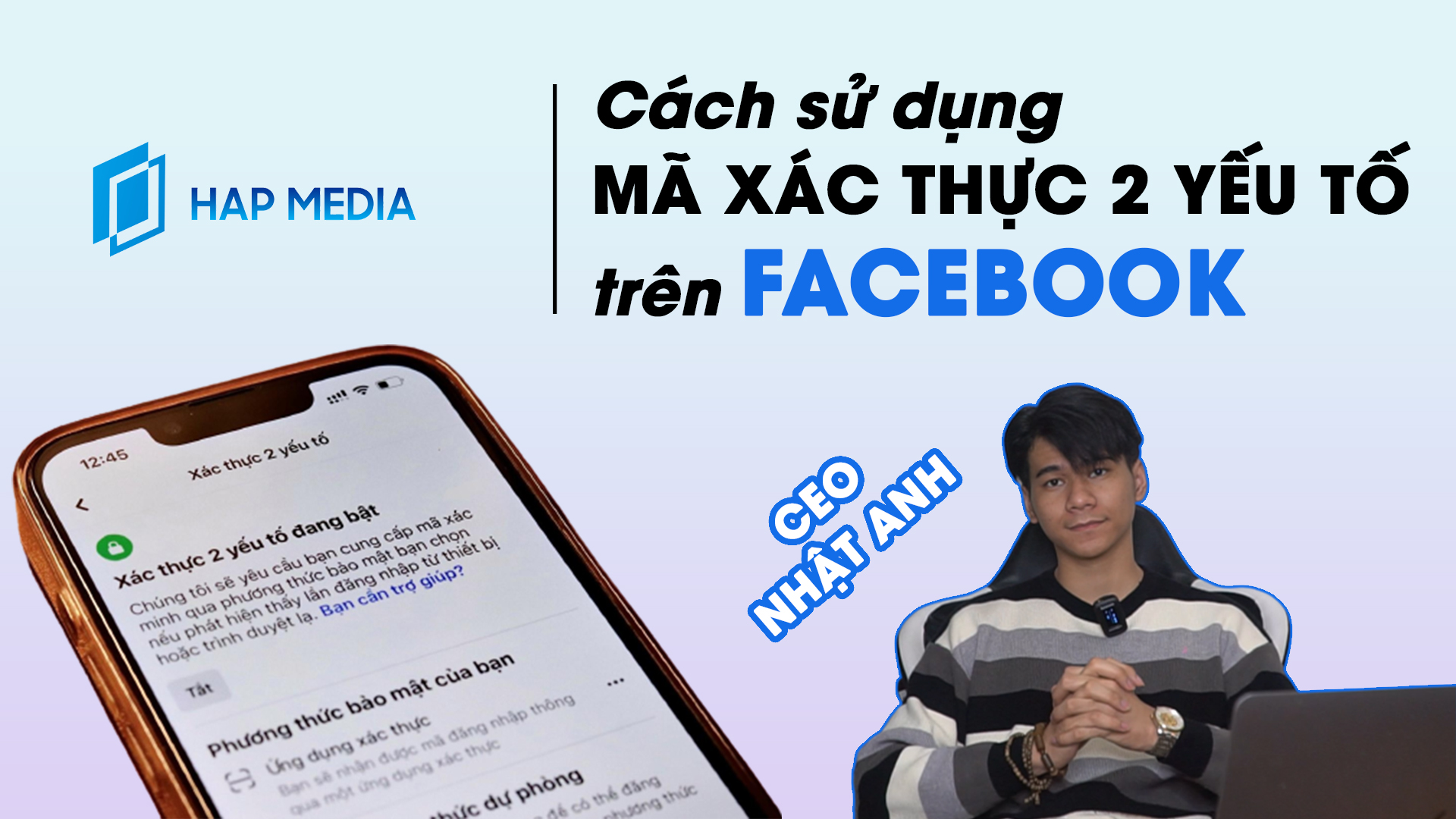 Cách bật trình tạo mã facebook đơn giản ai cũng làm được - HAP MEDIA